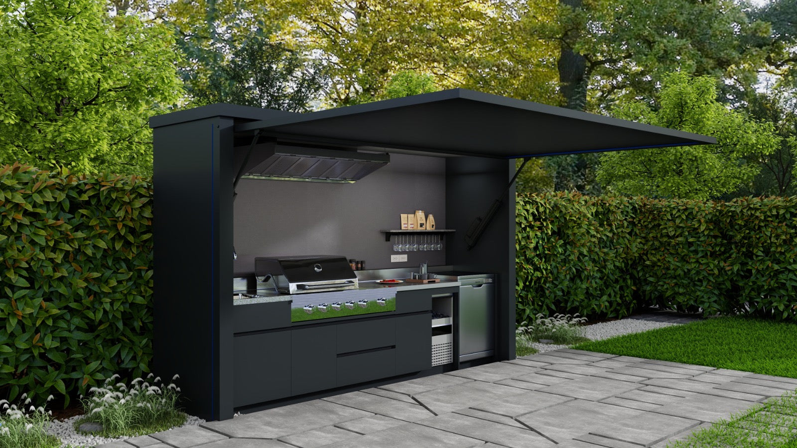 BBQ Konoba PODS Australia Wide Delivery - Outdoor Kitchens in a pod ...